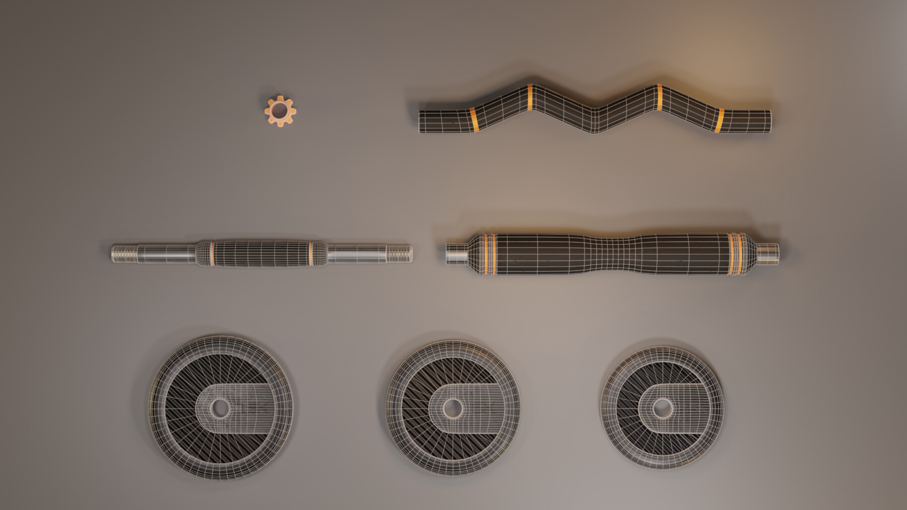 ArtStation - Dumbbell | Game Assets