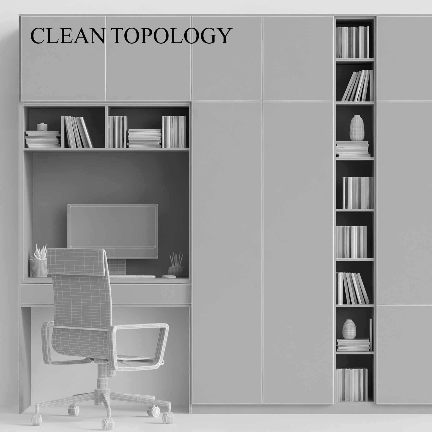 ArtStation - Book shelf 02 | Resources