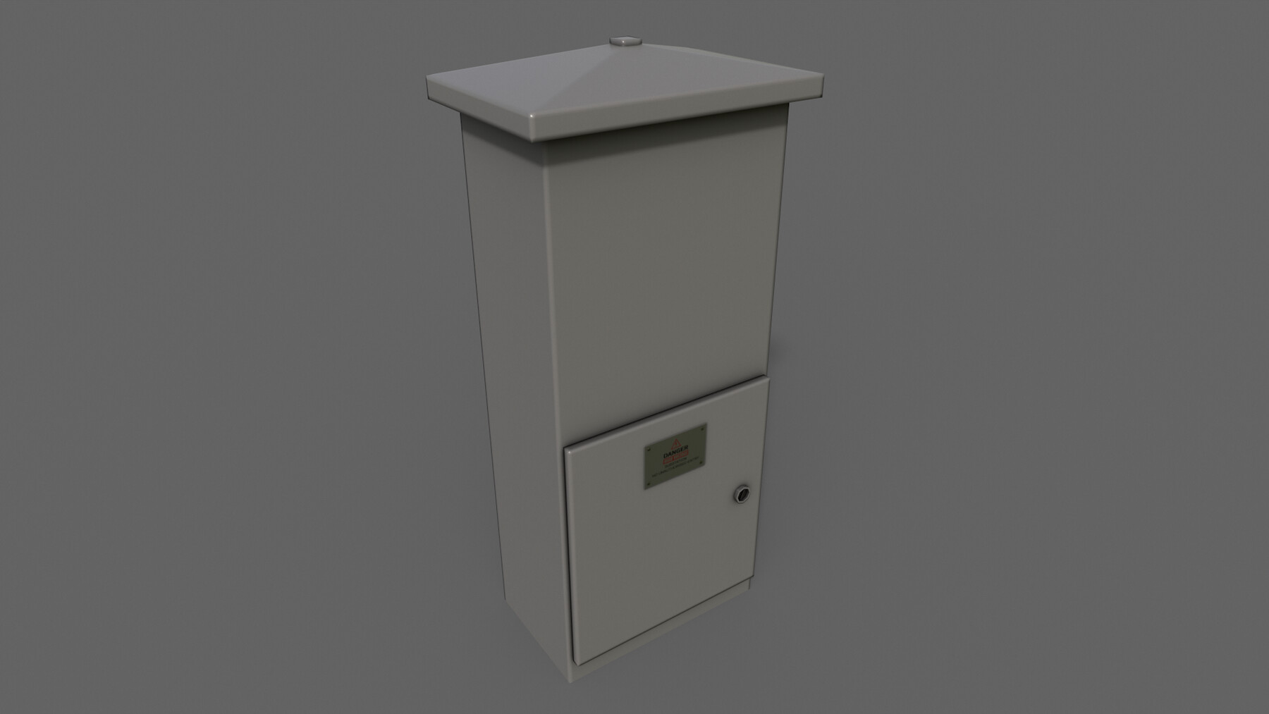 ArtStation - PBR Electric Box (Grey) Ver.4 | Game Assets