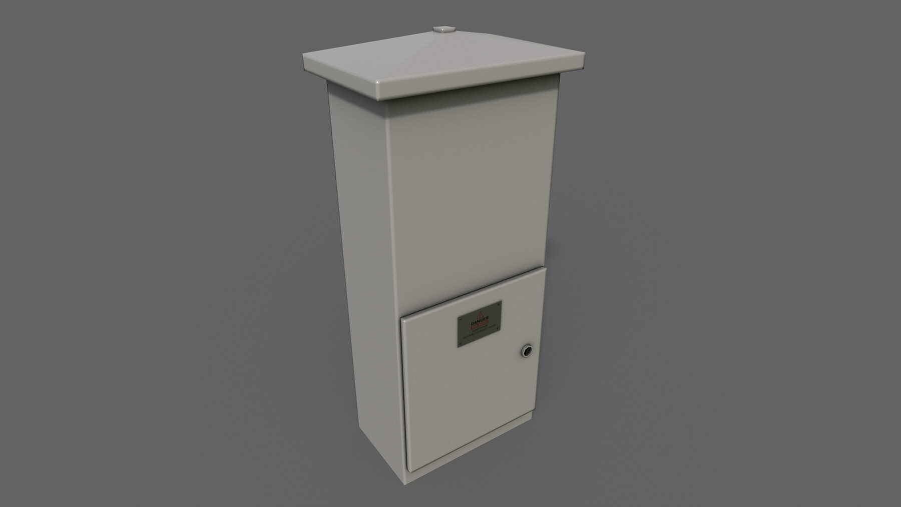 ArtStation - PBR Electric Box (LightGrey) Ver.4 | Game Assets
