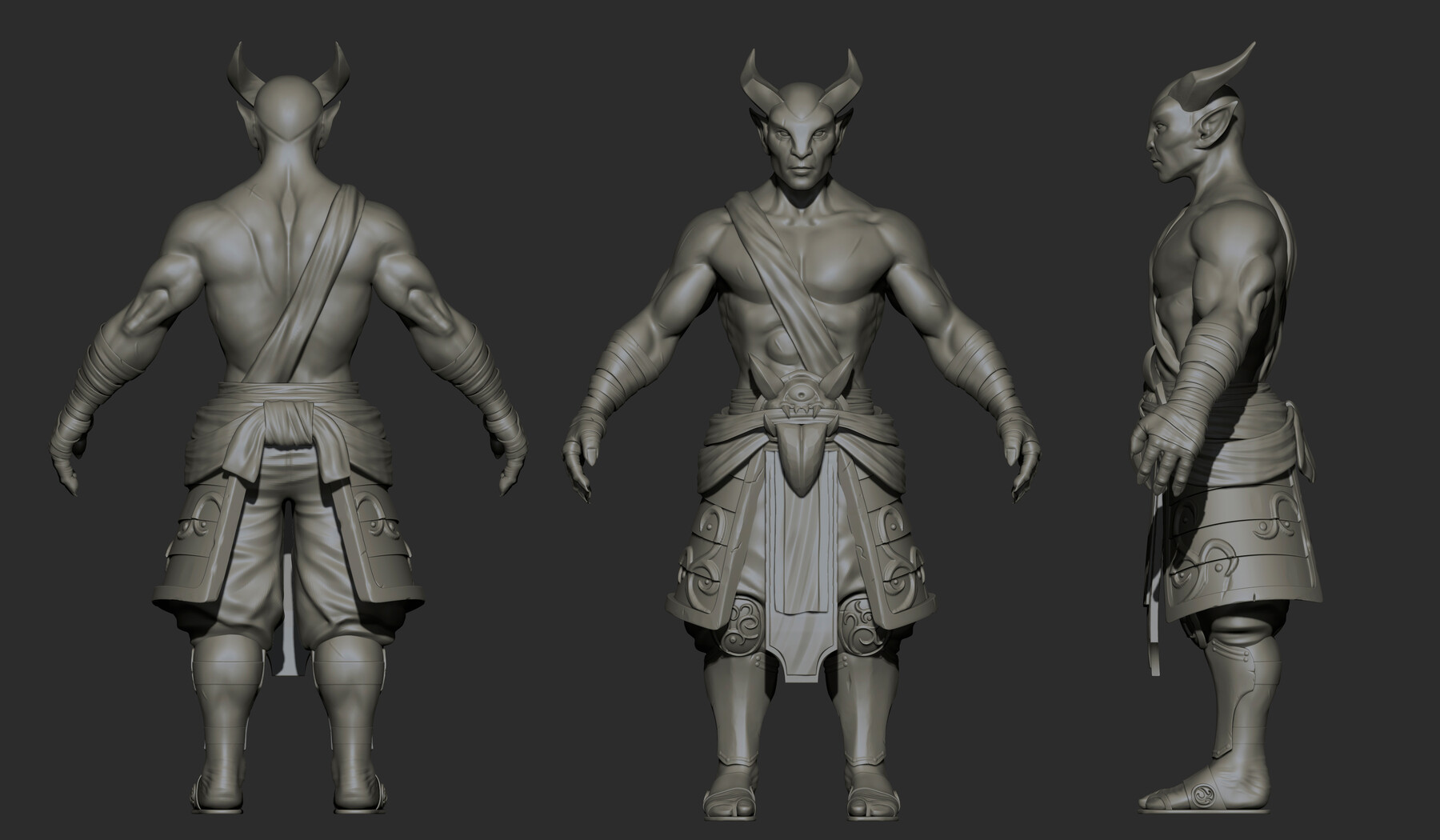 ArtStation - Stylized Character (RONIN) | Game Assets