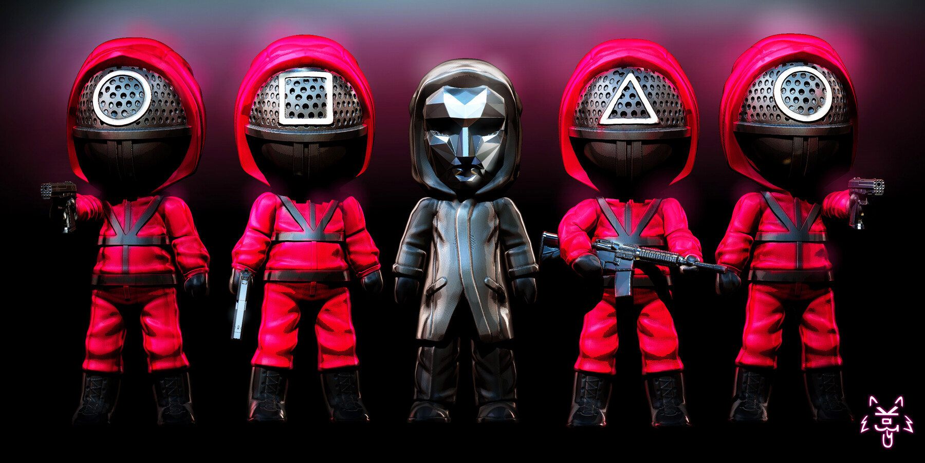 ArtStation - squid game characters 4 | Resources