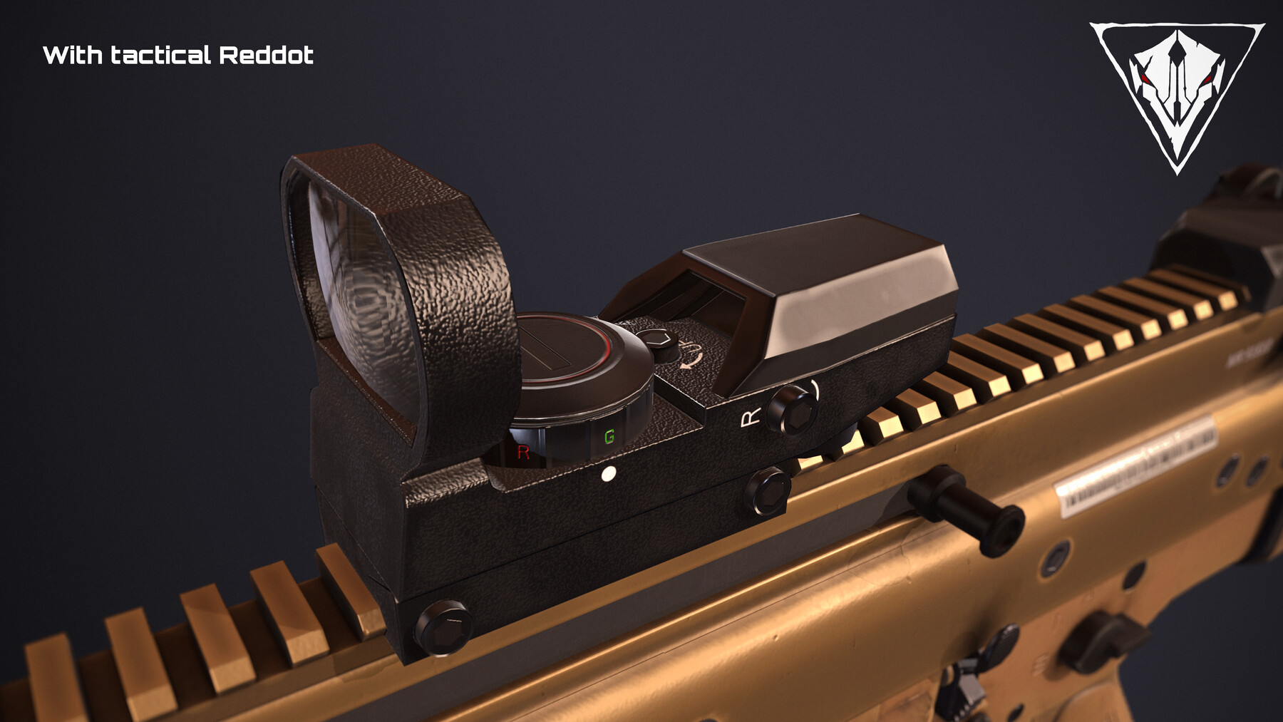 ArtStation - FN ScarH MK1 | Game Assets