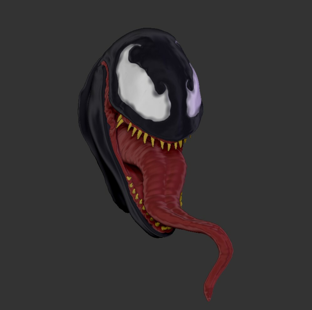 ArtStation - Venom Head | Resources
