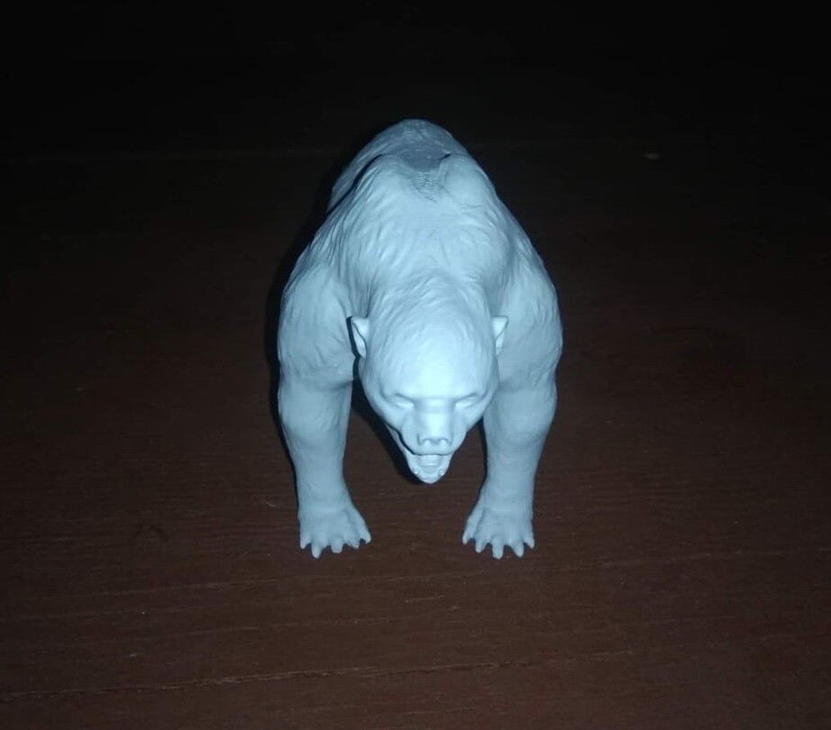 ArtStation - The Tuunbaq Spirit Bear Creature from The Terror 3D Print ...
