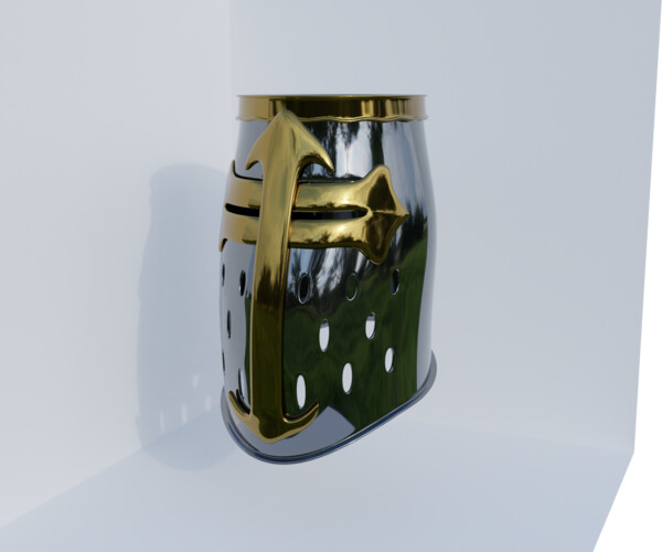 ArtStation - Knight Helmet | Game Assets