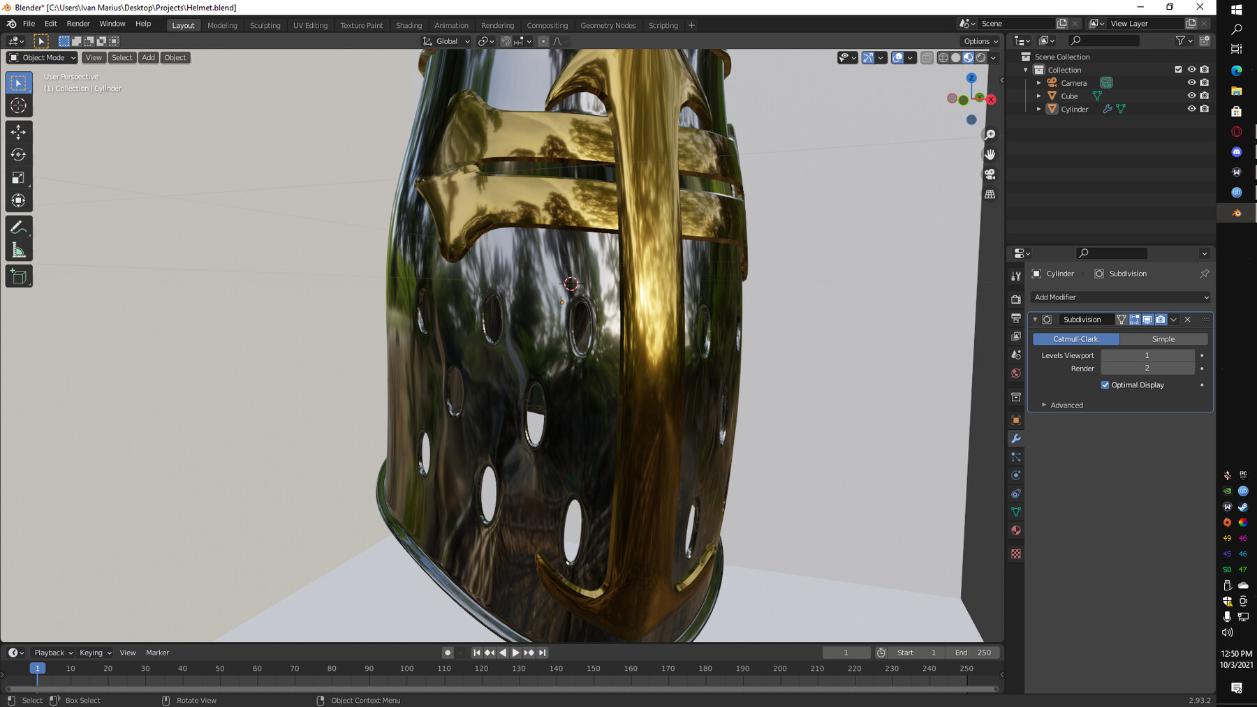 ArtStation - Knight Helmet | Game Assets