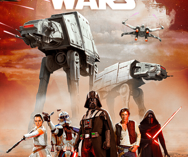 ArtStation - Star Wars Poster | Artworks