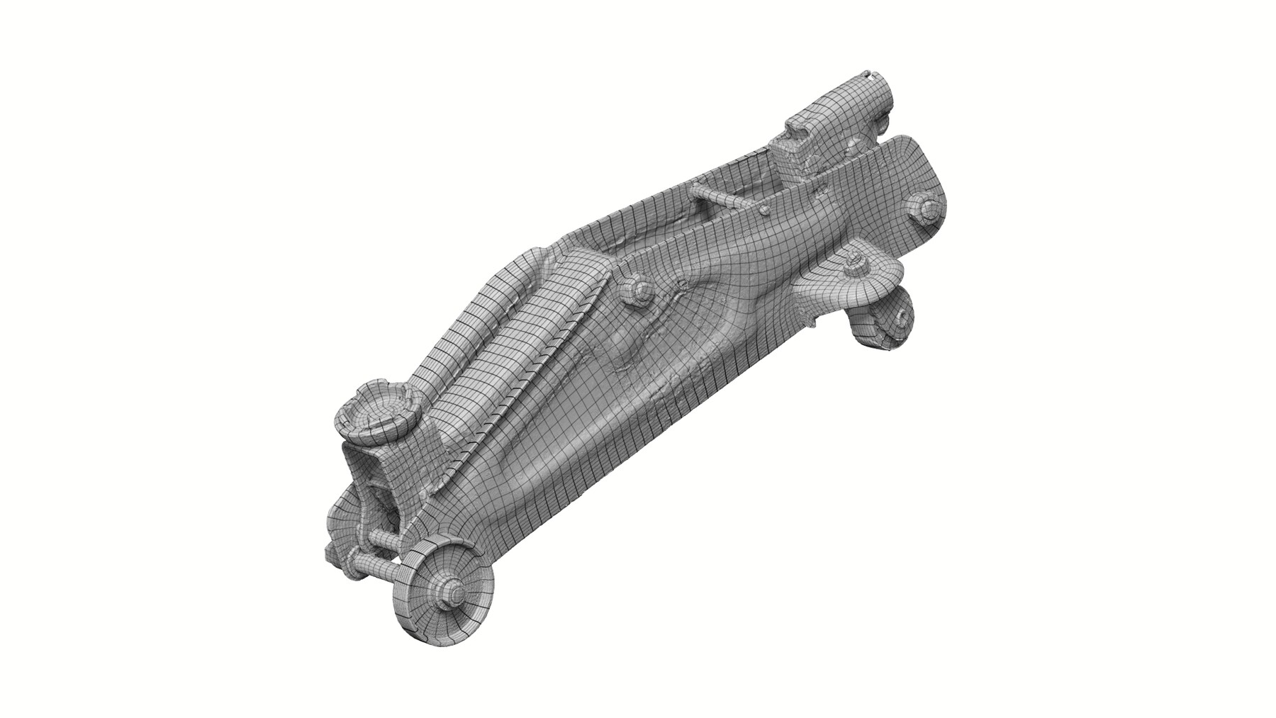 ArtStation - Hydraulic Jack Raw Scanned 3D Model | Resources