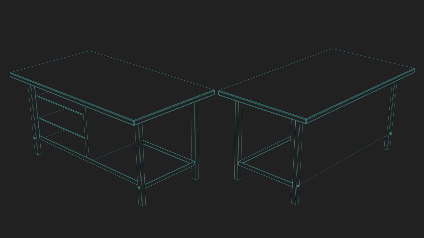 ArtStation - Old work table | Resources