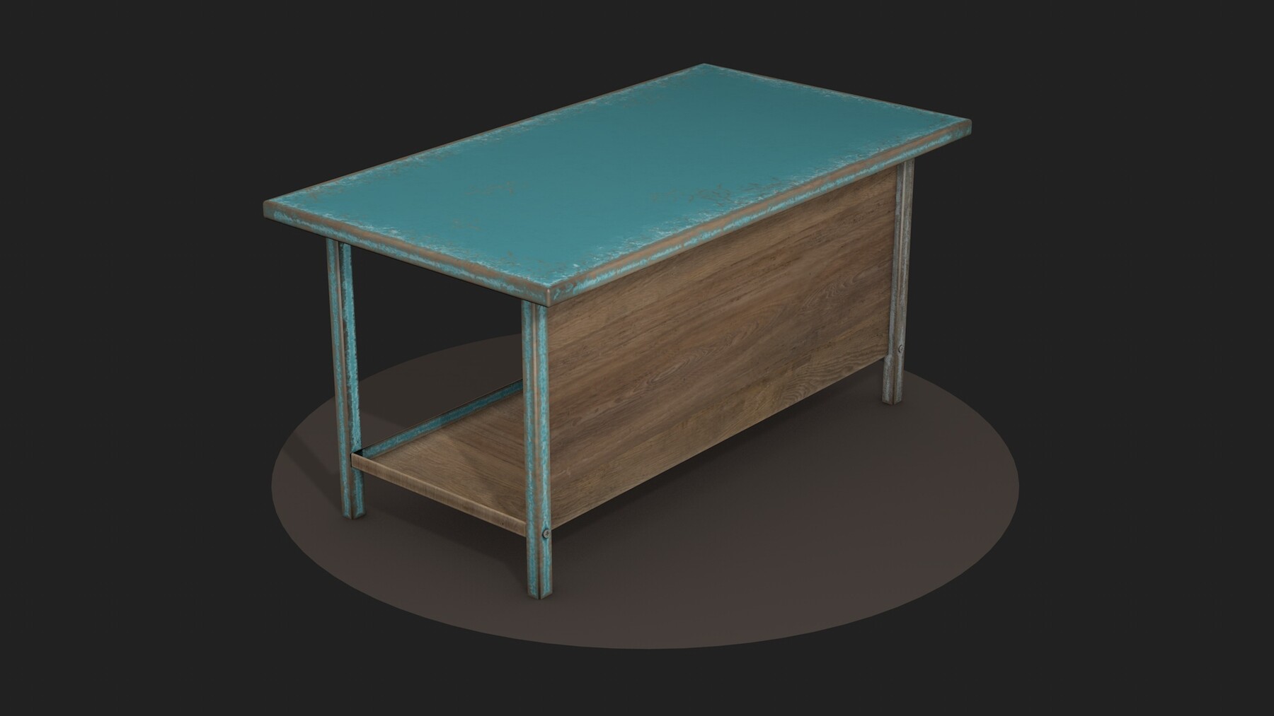 ArtStation - Old work table | Resources