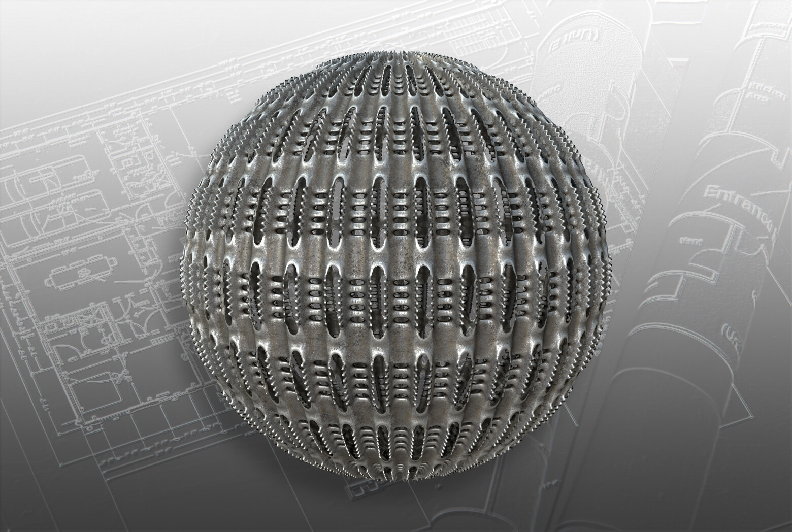 ArtStation - Grates and Walkways - Vol 01 | Resources