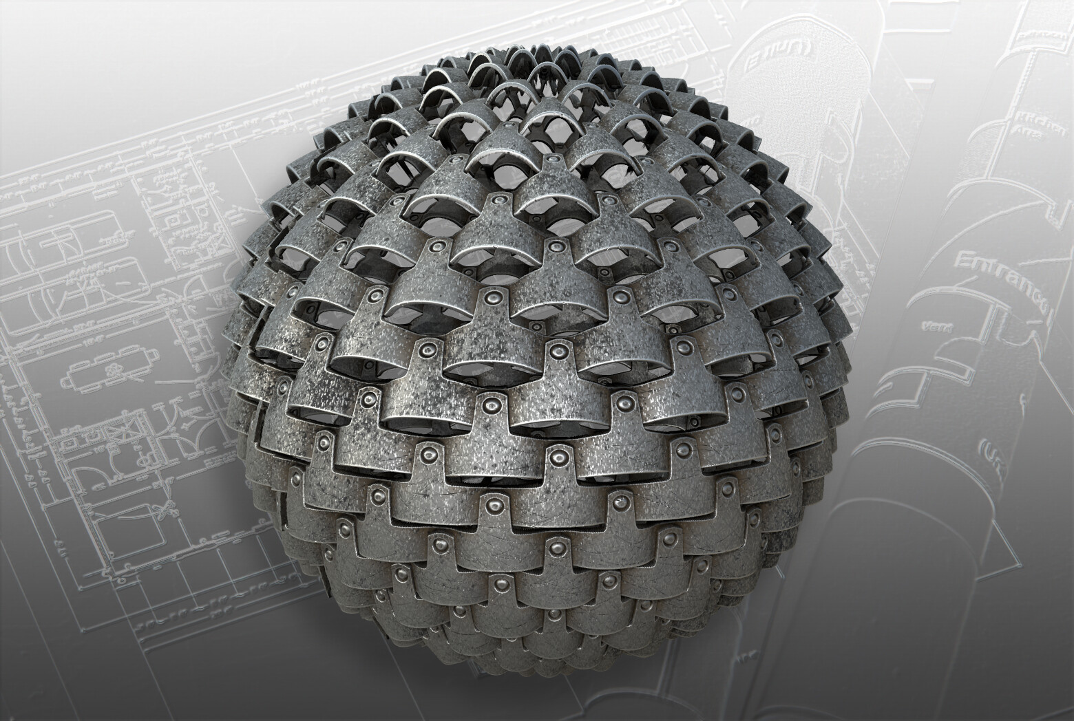 ArtStation - Grates and Walkways - Vol 01 | Resources