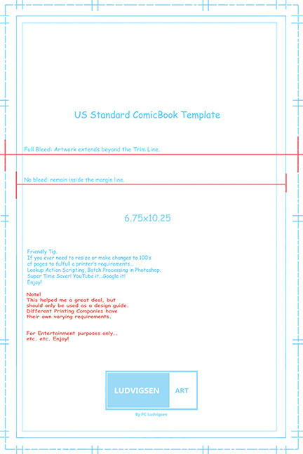 ArtStation - Comic Book Template | Artworks