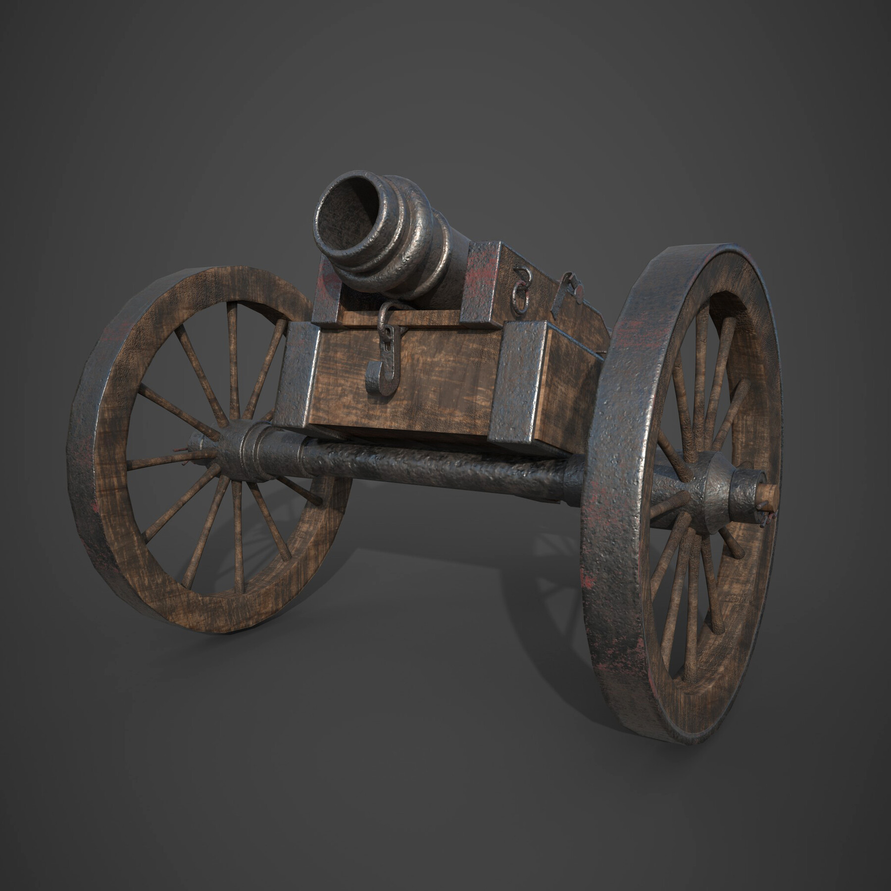 ArtStation - 18th century cannon | Game Assets