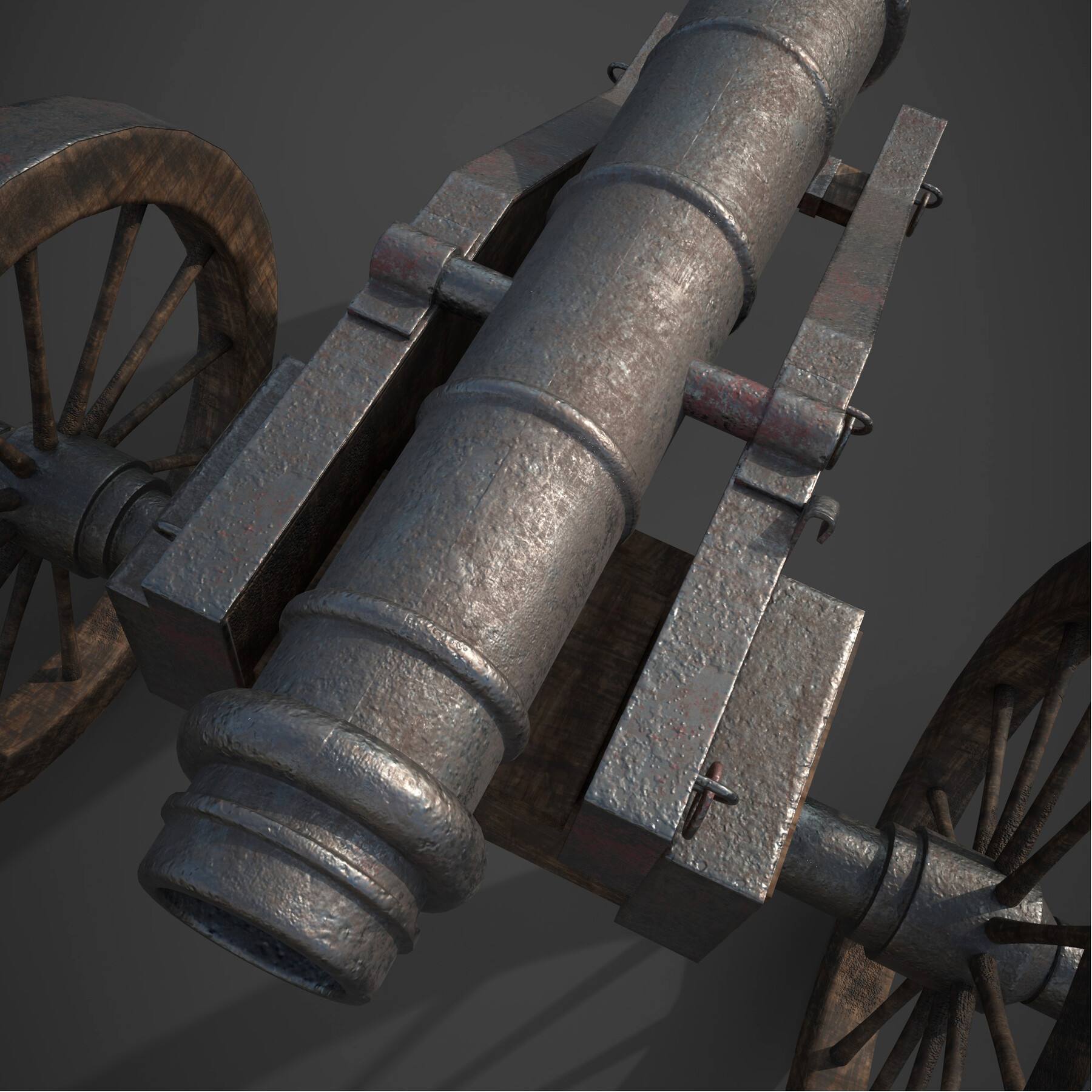 ArtStation - 18th century cannon | Game Assets