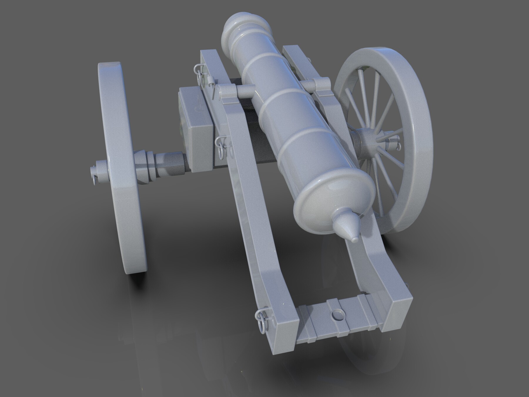 ArtStation - 18th century cannon | Game Assets