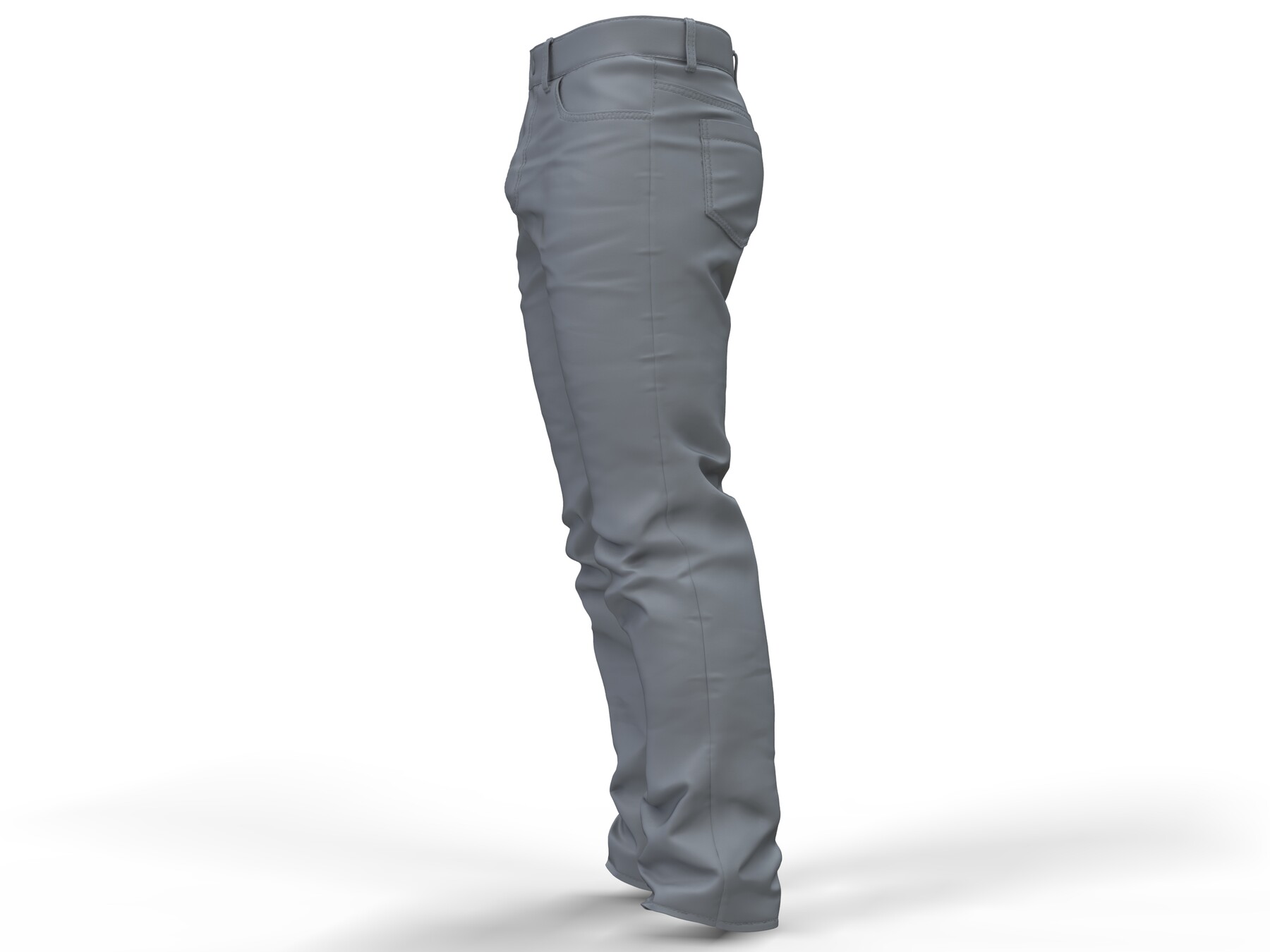 ArtStation - Mens Jeans pants (High Poly Model) (obj\ztl) | Game Assets