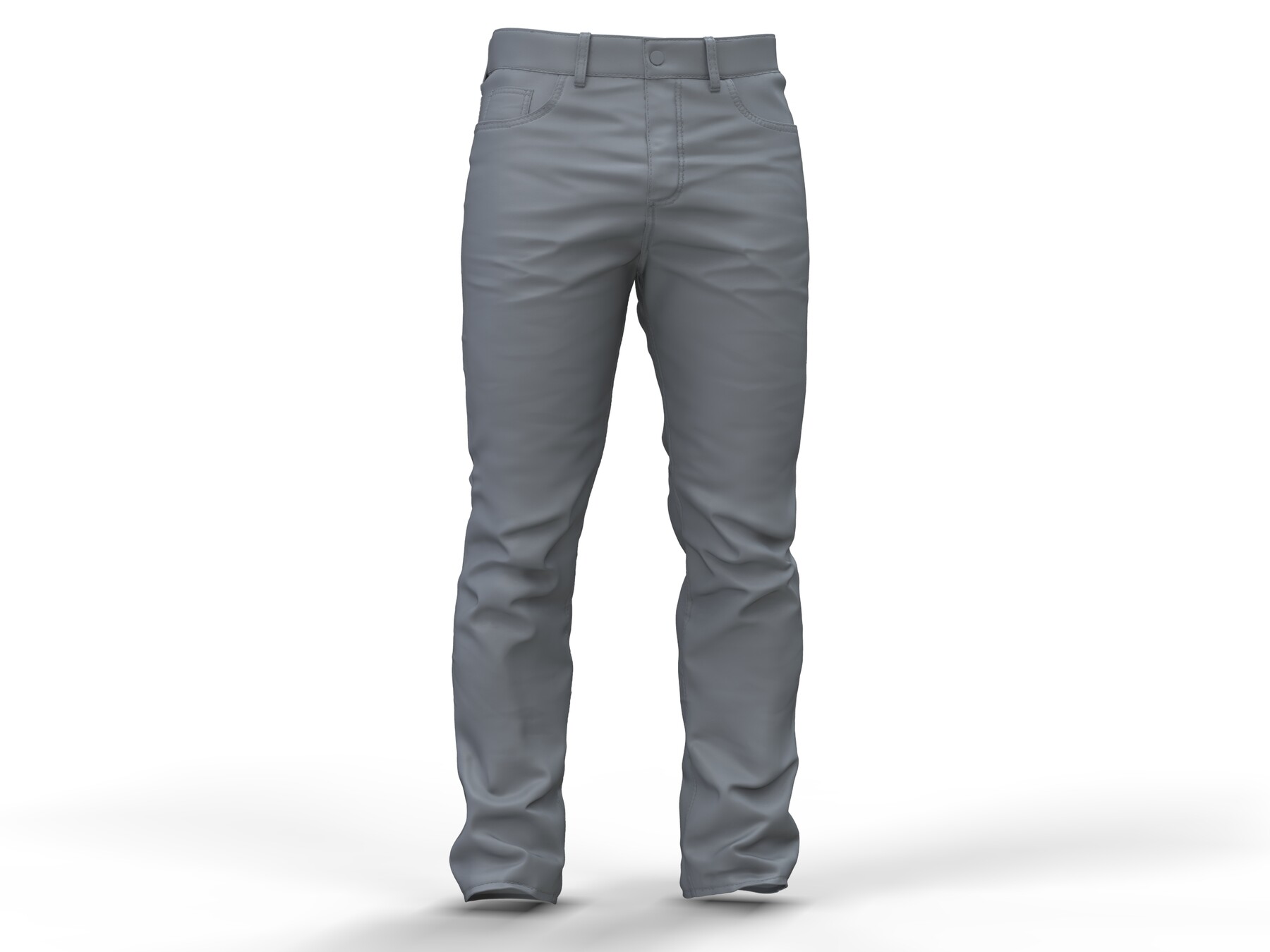 ArtStation - Mens Jeans pants (High Poly Model) (obj\ztl) | Game Assets