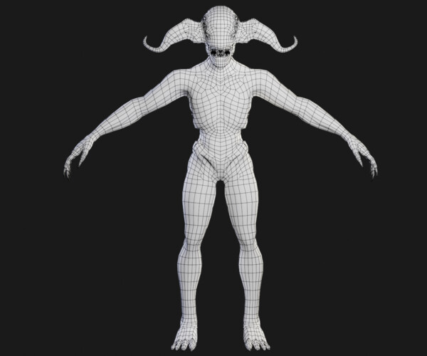 ArtStation - Alien Scout | Game Assets