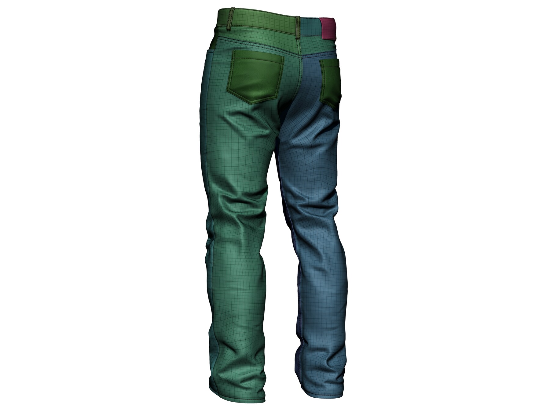 ArtStation - Mens Jeans pants (High Poly Model) (obj\ztl) | Game Assets