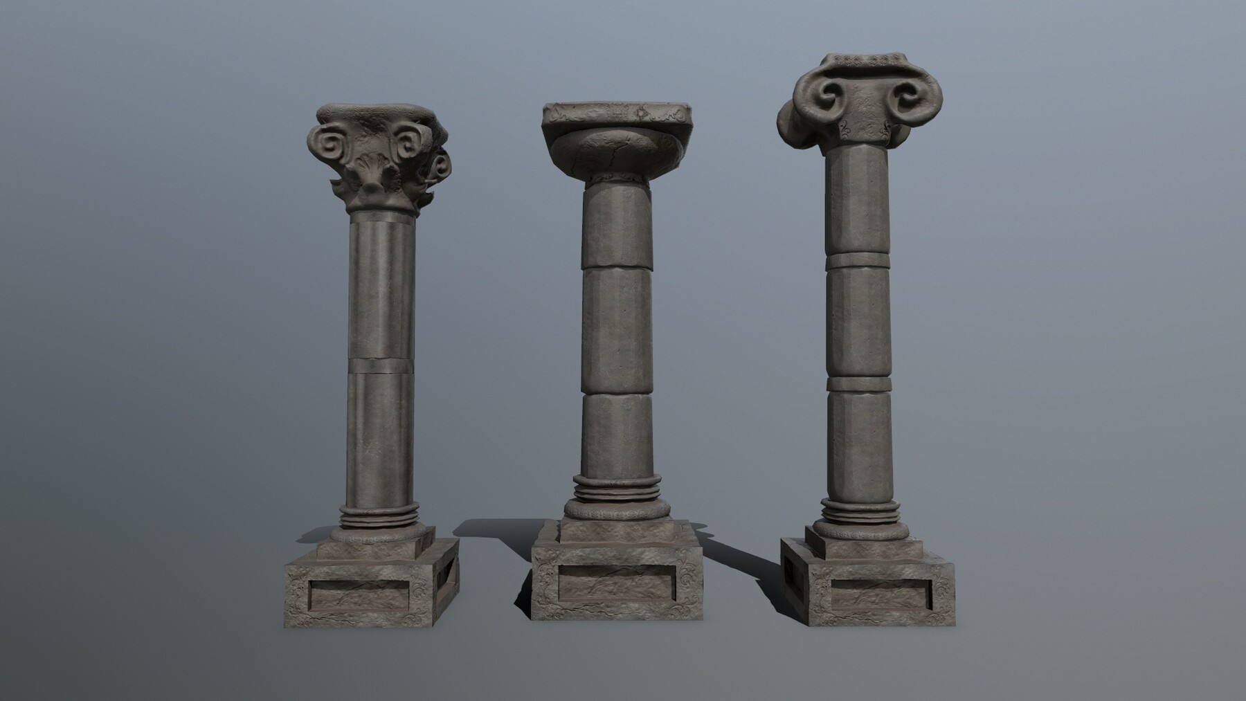 ArtStation - Pillar Set | Game Assets