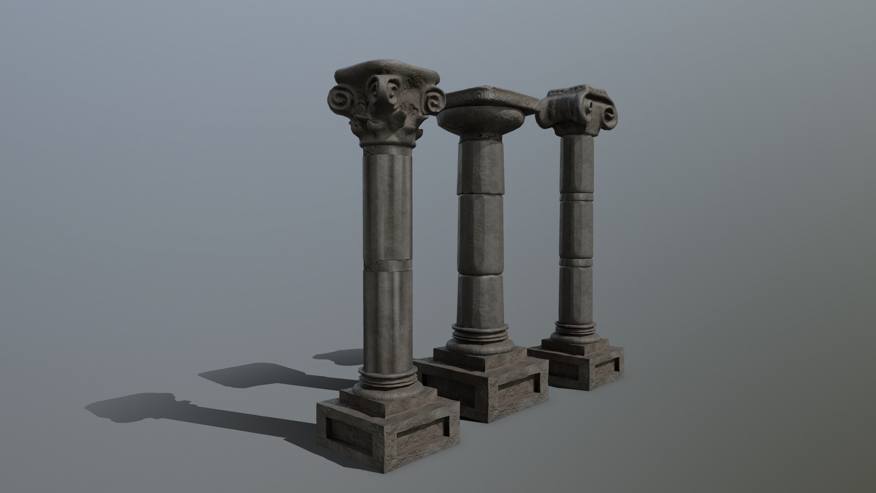 ArtStation - Pillar Set | Game Assets