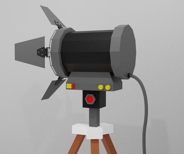 ArtStation - Spotlight Low Poly | Game Assets