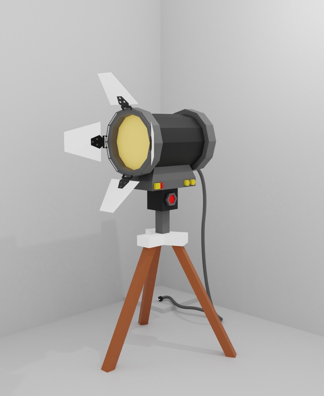 ArtStation - Spotlight Low Poly | Game Assets
