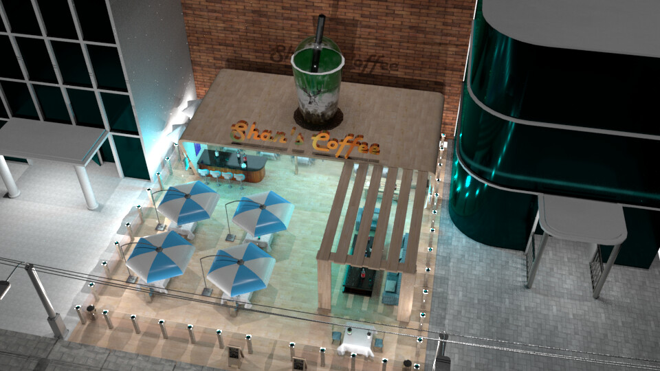 ArtStation - Coffee Shop | Game Assets