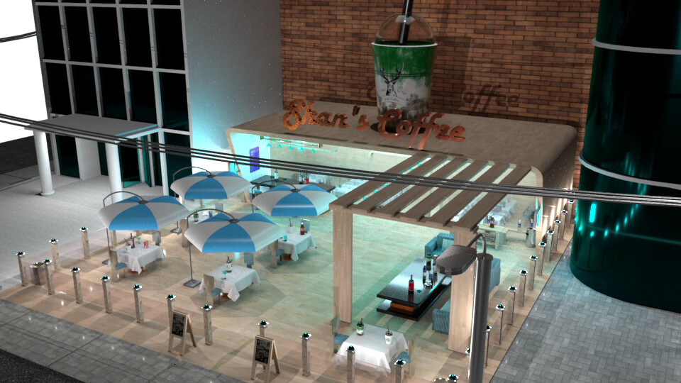 ArtStation - Coffee Shop | Game Assets