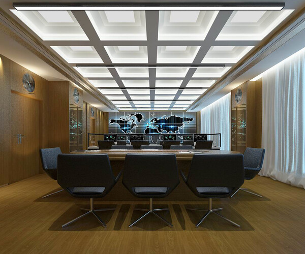 ArtStation - Conference room office reception hall 03 | Resources