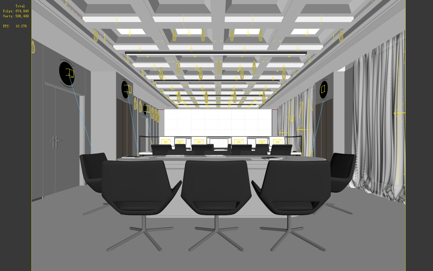 ArtStation - Conference room office reception hall 03 | Resources