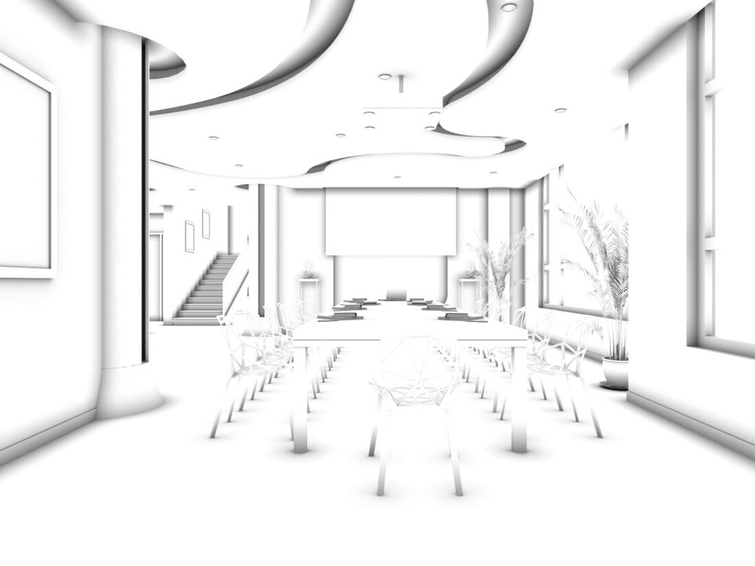 ArtStation - Conference room office reception hall 07 | Resources