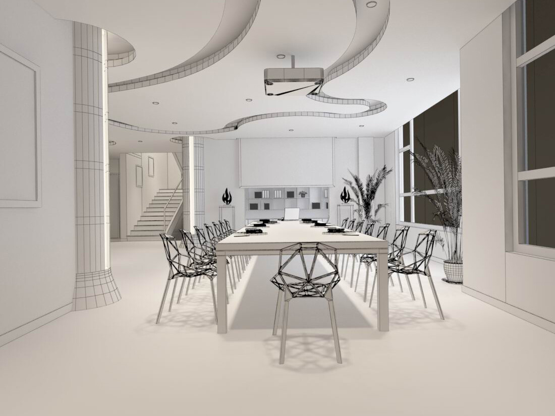 ArtStation - Conference room office reception hall 07 | Resources