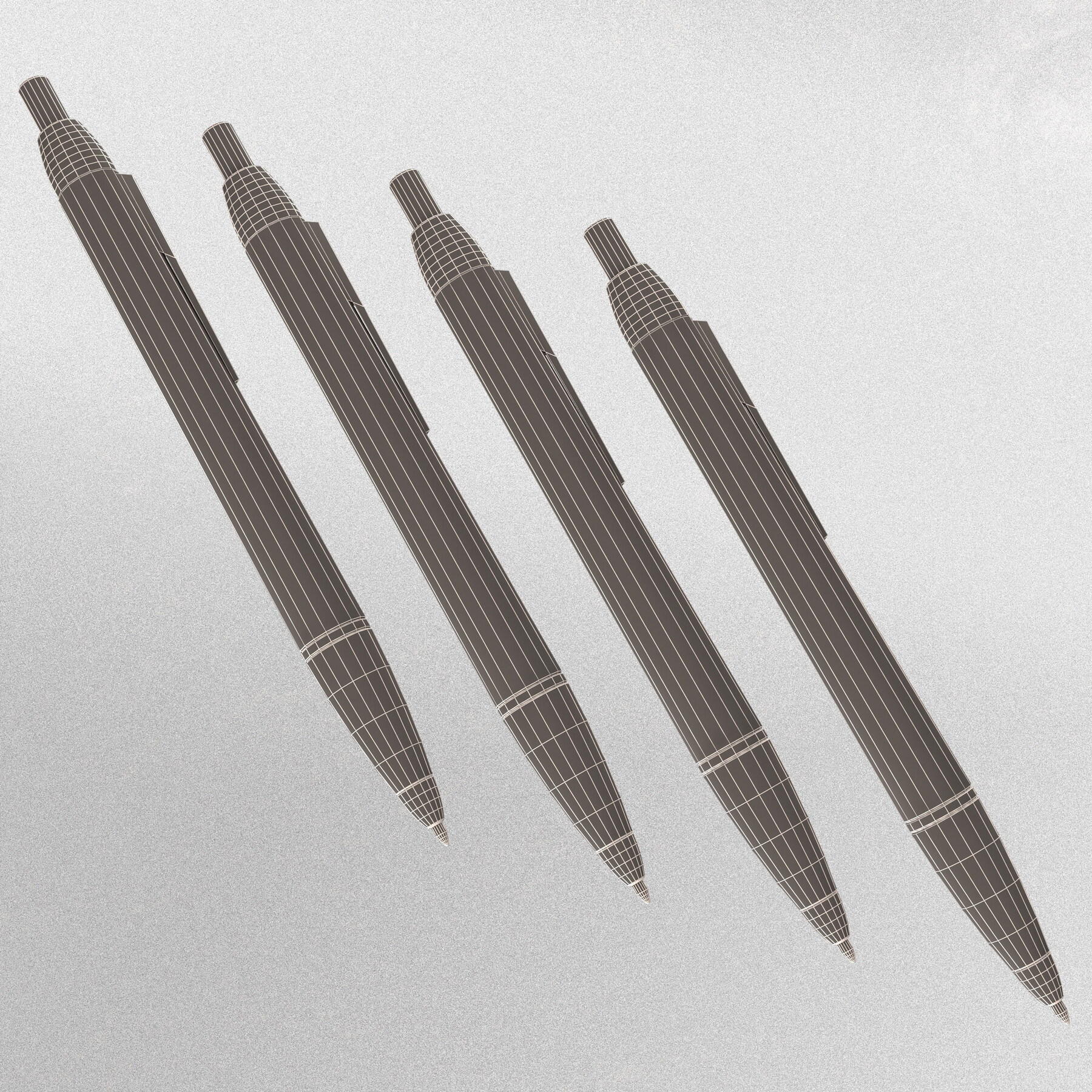 ArtStation - Steel Ballpoint Pen | Resources