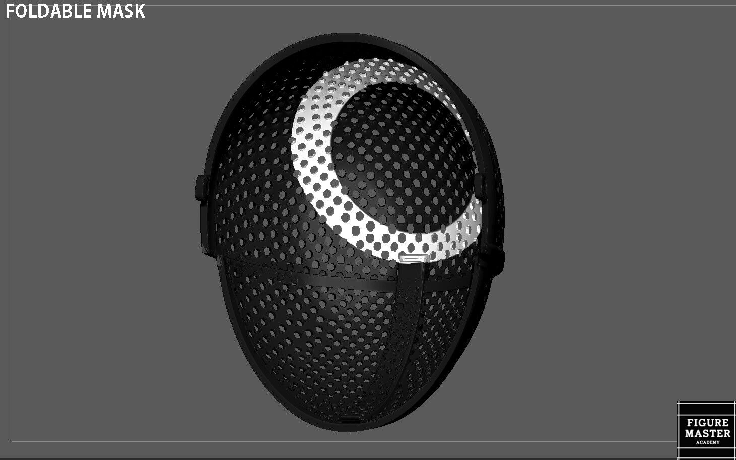 ArtStation - SQUID GAME MASK FOLDABLE LIFE SIZE COSPLAY NETFLIX PROPS ...