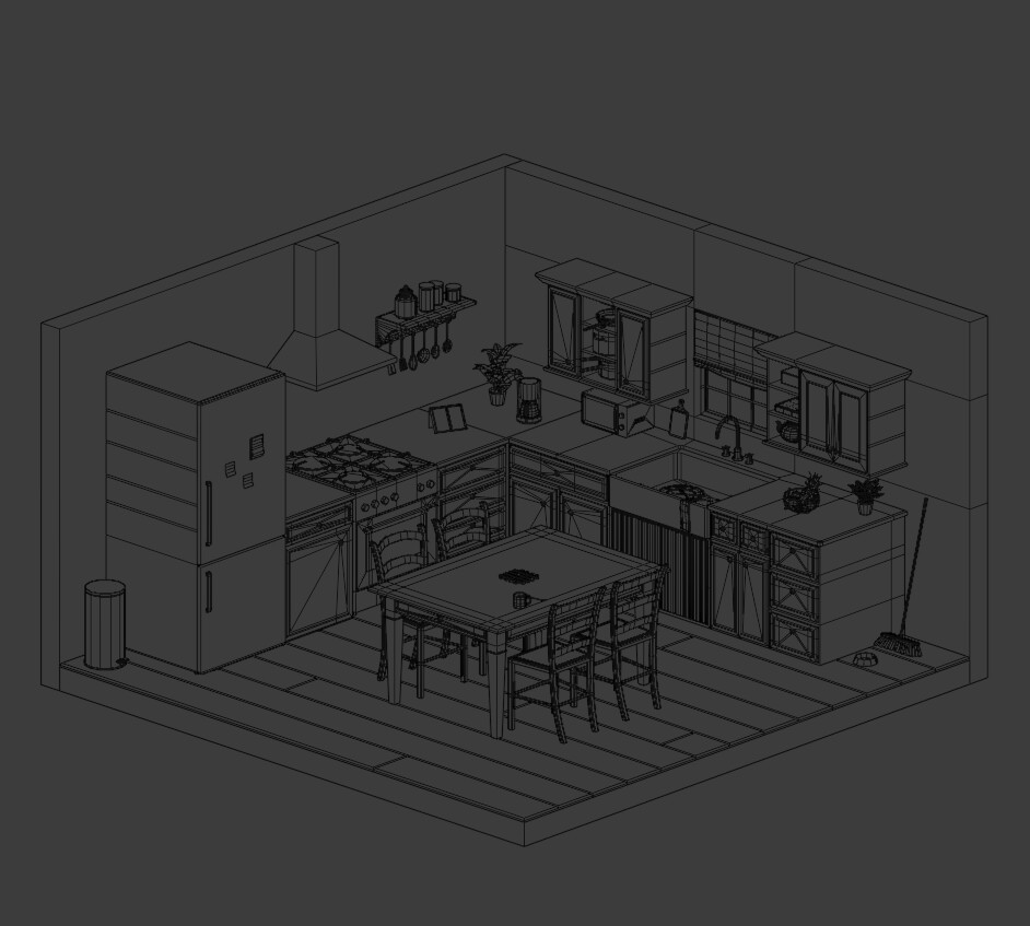 ArtStation - Kitchen | Game Assets