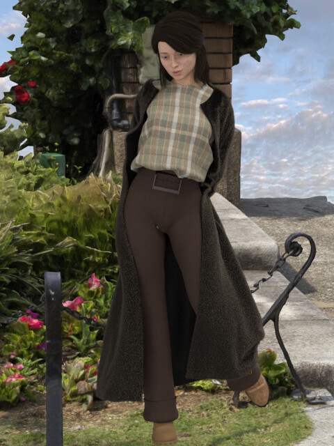 ArtStation - AUTUMN OUTERWEAR SET | Resources