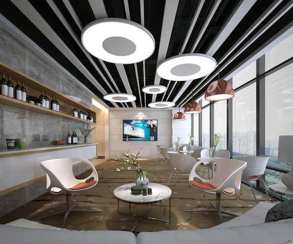 ArtStation - Office reception area meeting room 01 | Resources