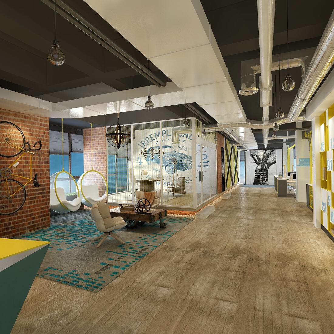 ArtStation - Office meeting room reception hall 03 | Resources