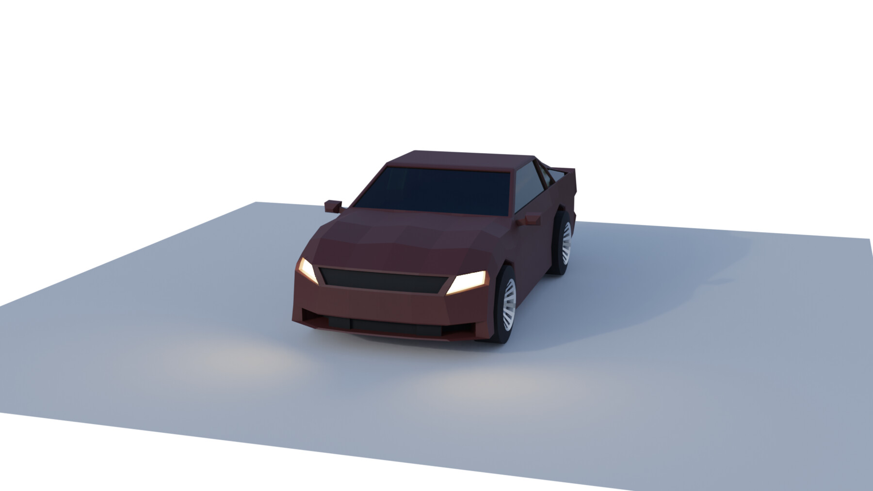 ArtStation - Low Poly Car | Game Assets