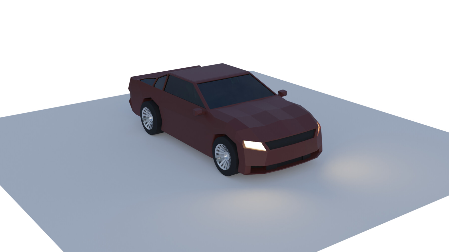 ArtStation - Low Poly Car | Game Assets