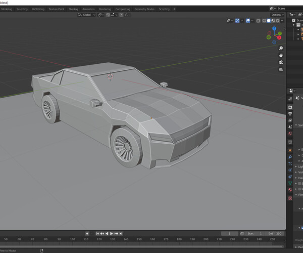 ArtStation - Low Poly Car | Game Assets