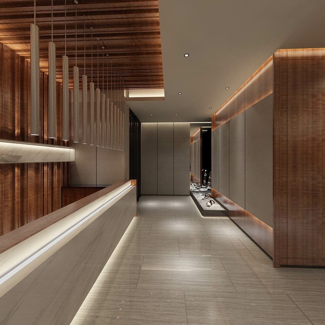 ArtStation - office reception hall design complete 03 | Resources