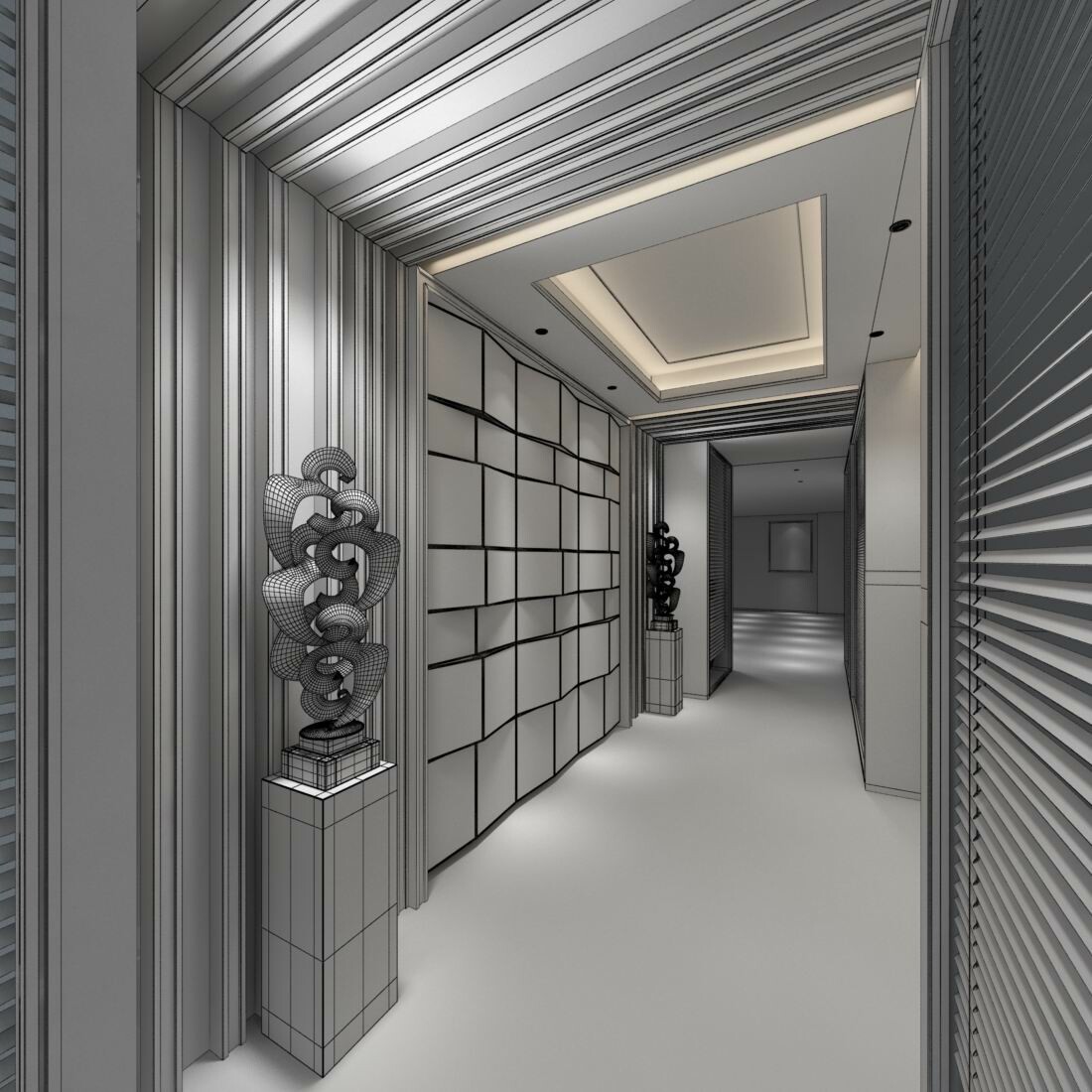 ArtStation - office reception hall design complete 04 | Resources