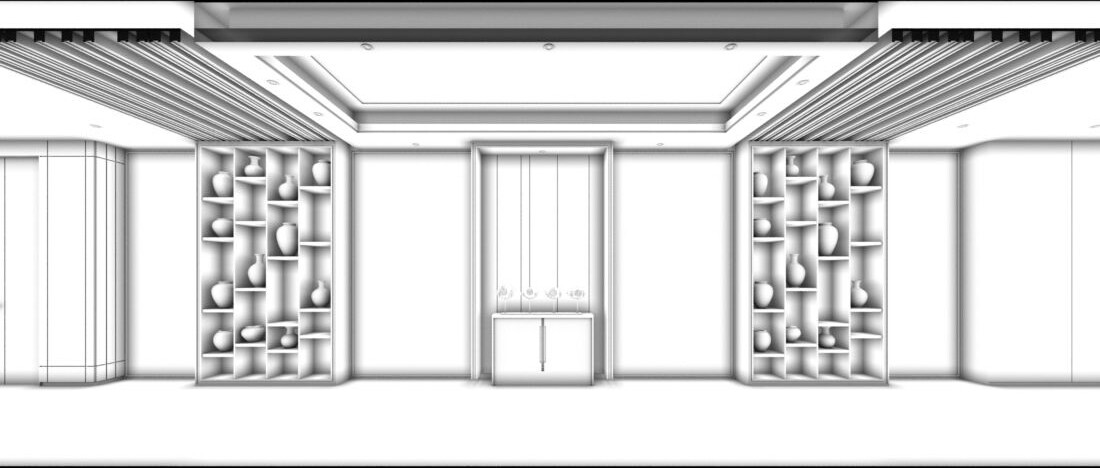 ArtStation - office reception hall design complete 04 | Resources