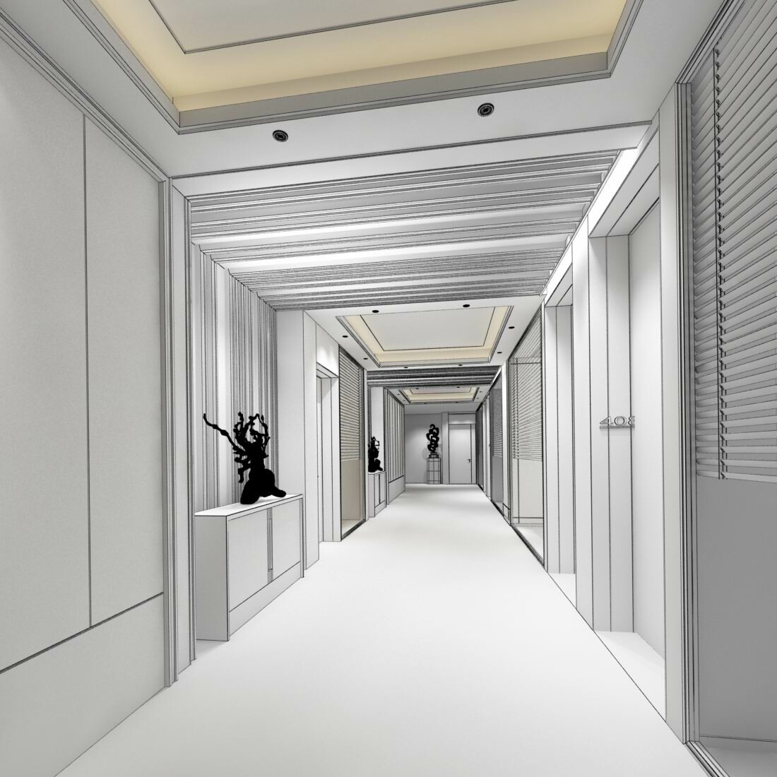 ArtStation - office reception hall design complete 05 | Resources