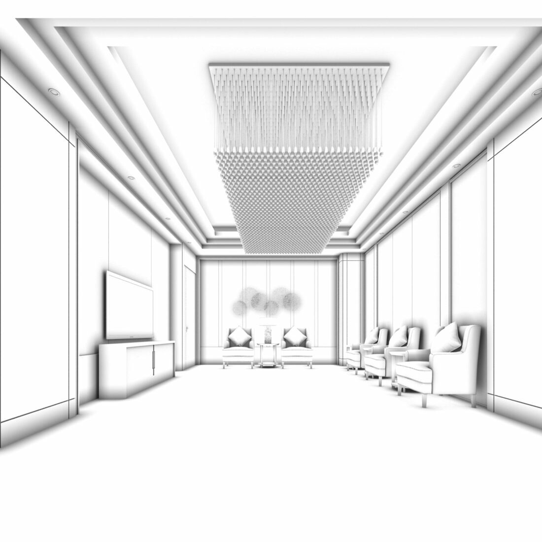 ArtStation - office reception hall design complete 05 | Resources