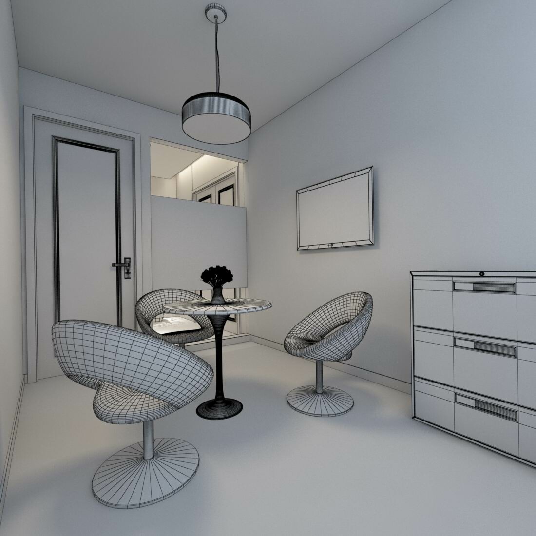 ArtStation - office reception hall design complete 06 | Resources